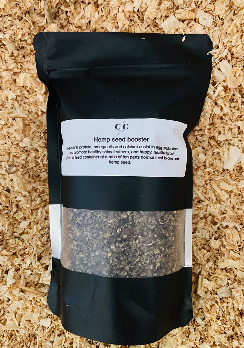 Hemp Hearts and Hulls Booster – Childs Chicks